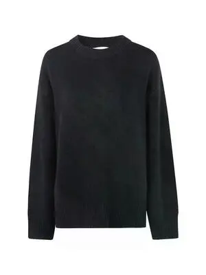 LISA YANG Noor Cashmere Round-neck Sweater - Black
