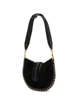 Isabel Marant Étoile Oskan Soft Studded Leather Shoulder Bag