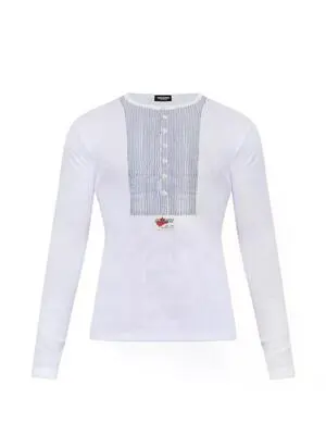 Dsquared2 Logo V-neck T-shirt