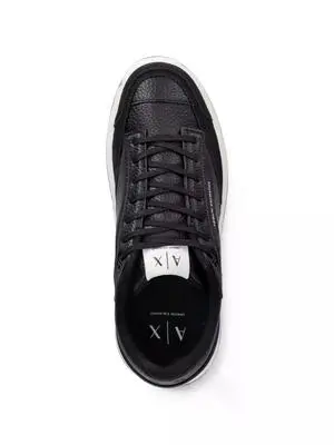 Armani Exchange Pebbled Sneakers