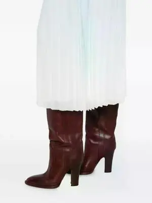 Maison123 Odessa Pleated Midi Skirt