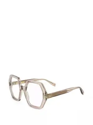 Marc Jacobs Geometric Frame Eyeglasses - Neutrals