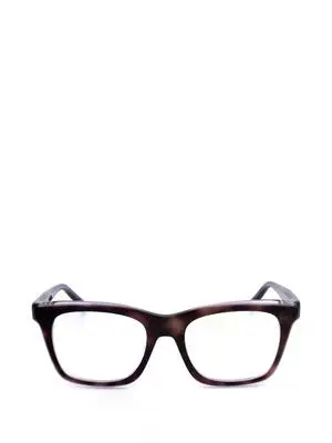 Missoni Tortoiseshell-effect Rectangle-frame Glasses - Brown