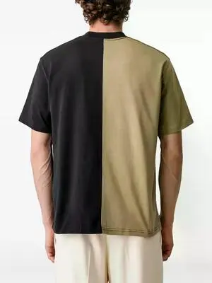 Barbour Logo-print Panelled T-shirt