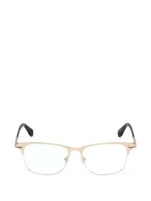 Adidas Rectangle-frame Glasses - Gold
