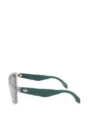 Adidas Rectangle-frame Logo-print Sunglasses