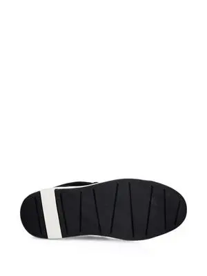 Armani Exchange Panelled Logo-patch Sneakers