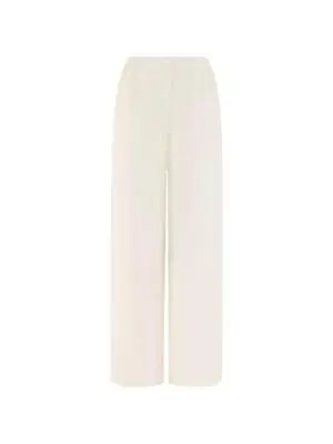 12 STOREEZ Kasumi Wide-leg Trousers - Neutrals