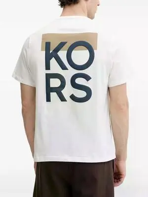 Michael Kors Graphic-logo Cotton T-shirt