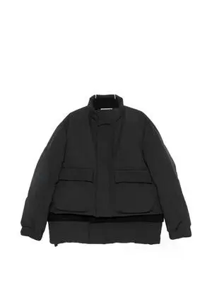 Sacai Layered-design Padded Jacket - Black