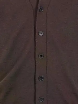 John Smedley Bolton Sleeveless Vest - Brown