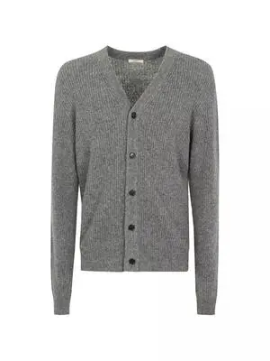 NUUR Ribbed-knit Wool Cardigan