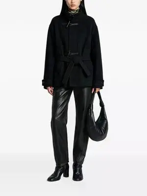 LEMAIRE Short Duffle Coat In Wool