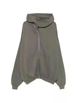 Rick Owens Mountain Hun Hoodie - Grey