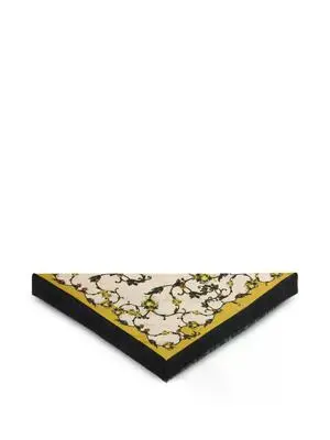 La DoubleJ Reversible Fringe Foulard 90