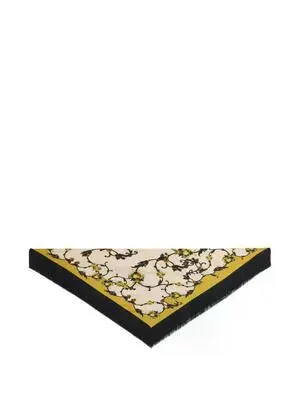 La DoubleJ Reversible Fringe Foulard 90 - Neutrals