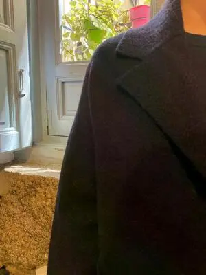 LEBOR GABALA Herringbone-pattern Patch-pocket Coat