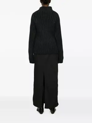 Our Legacy Block Funnel Ribbed Sweater