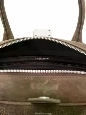 GOLDEN GOOSE Vita Embossed Star Patch Shoulder Bag