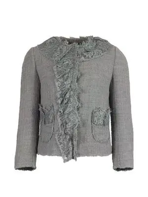 DOLCE & GABBANA Lace Boucle Jacket