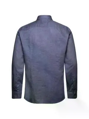 BOSS Slim-fit Shirt In Cotton And Linen