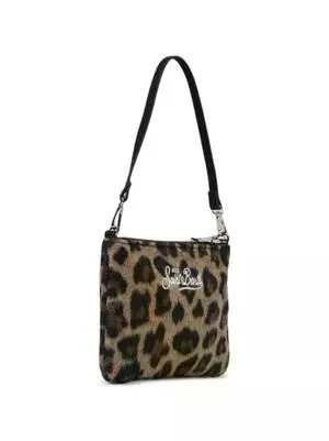 MC2 SAINT BARTH Parisienne Leopard-print Shoulder Bag