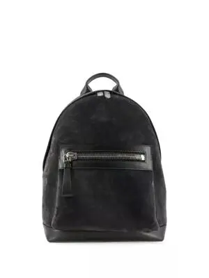 TOM FORD Buckley Suede-panelled Leather Backpack