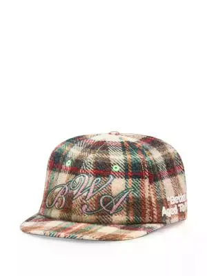 BETTER WITH AGE Delinquent Reconstructed Plaid Cap - Neutrals