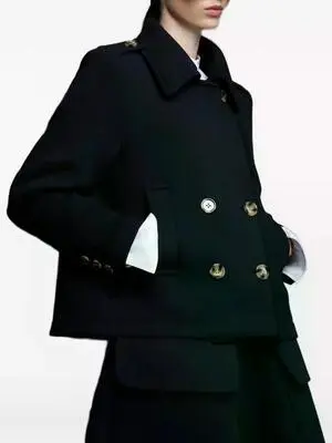 PSOPHIA Double-breasted Buttoned Jacket