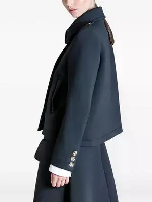 PSOPHIA Double-breasted Buttoned Jacket