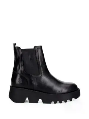 Fly London Zufy502fly Chunky-sole Chelsea Boots - Black