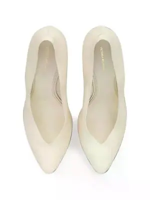 Victoria Beckham Maverick Leather Pumps - Neutrals