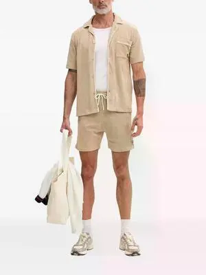 FILA Terry Cloth Shorts - Neutrals