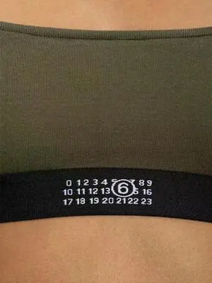 MAISON MARGIELA Logo-tape Bra