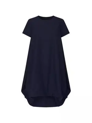 MEIMEIJ Bubble-hem Short-sleeve Midi Dress