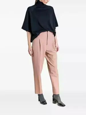 PSOPHIA High-neck Poncho Sweater