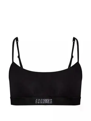 MAISON MARGIELA Logo-print Bra
