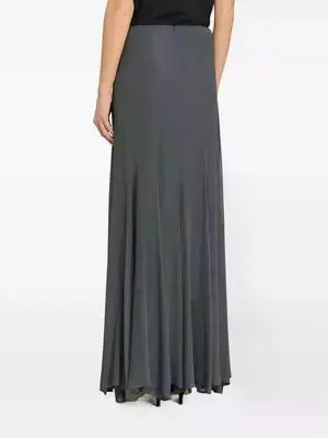 SEMICOUTURE Rachelle Panelled Flared Maxi Skirt