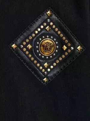 Versace Embellished Cotton-jersey Hoodie