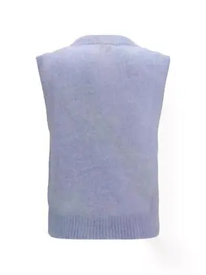 GANNI Crew-neck Vest