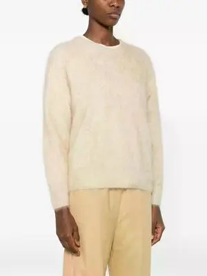 FORTE_FORTE Brushed-knit Sweater