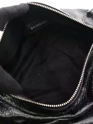 Balenciaga Lambskin Superbusy Sling Bag Xs Shoulder Bag - Black