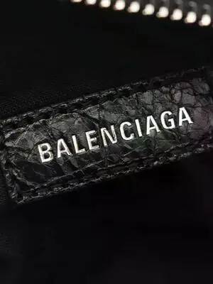 Balenciaga Lambskin Superbusy Sling Bag Xs Shoulder Bag - Black