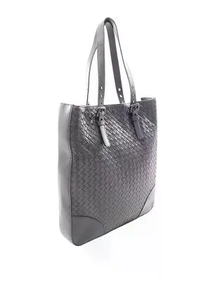 Bottega Veneta Intrecciato Tote Bag - Grey