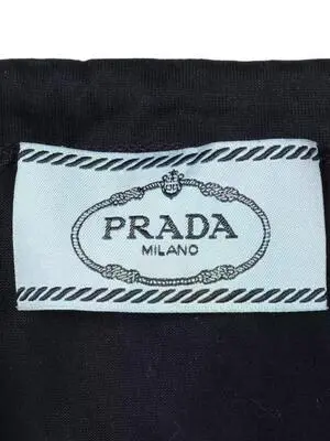 Prada 2010s Frill-trim T-shirt