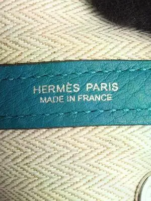Hermès Garden Party 30 Tote Bag - Blue