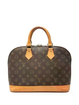 LOUIS VUITTON 2001 Monogram Alma Pm Handbag