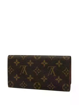 LOUIS VUITTON 1992 Monogram Porte Yen Wallet Long Wallets