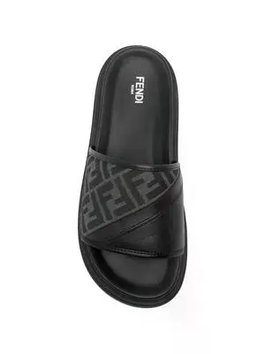 Fendi Ff-jacquard Sandals