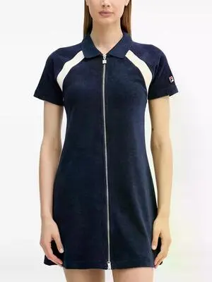 FILA Belfiore Zip-up Polo-collar Mini Dress